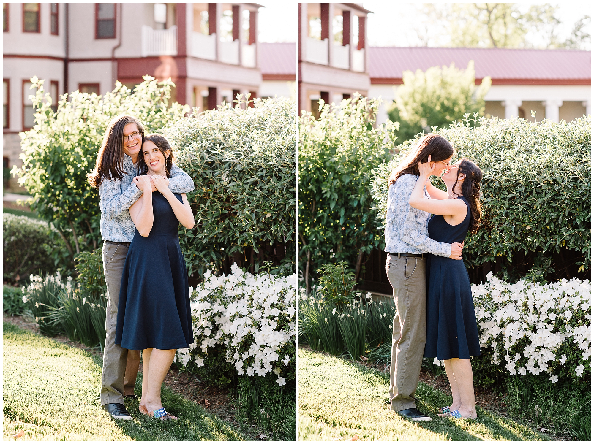 LAUREN + STEFFEN // NATIONAL PARK SEMINARY ENGAGEMENT, WASHINGTON D.C ...