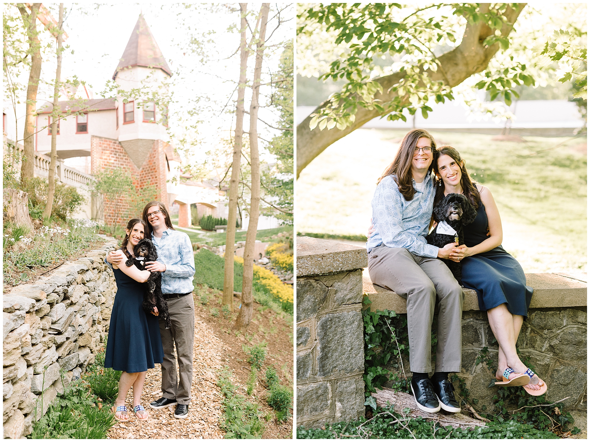 LAUREN + STEFFEN // NATIONAL PARK SEMINARY ENGAGEMENT, WASHINGTON D.C ...