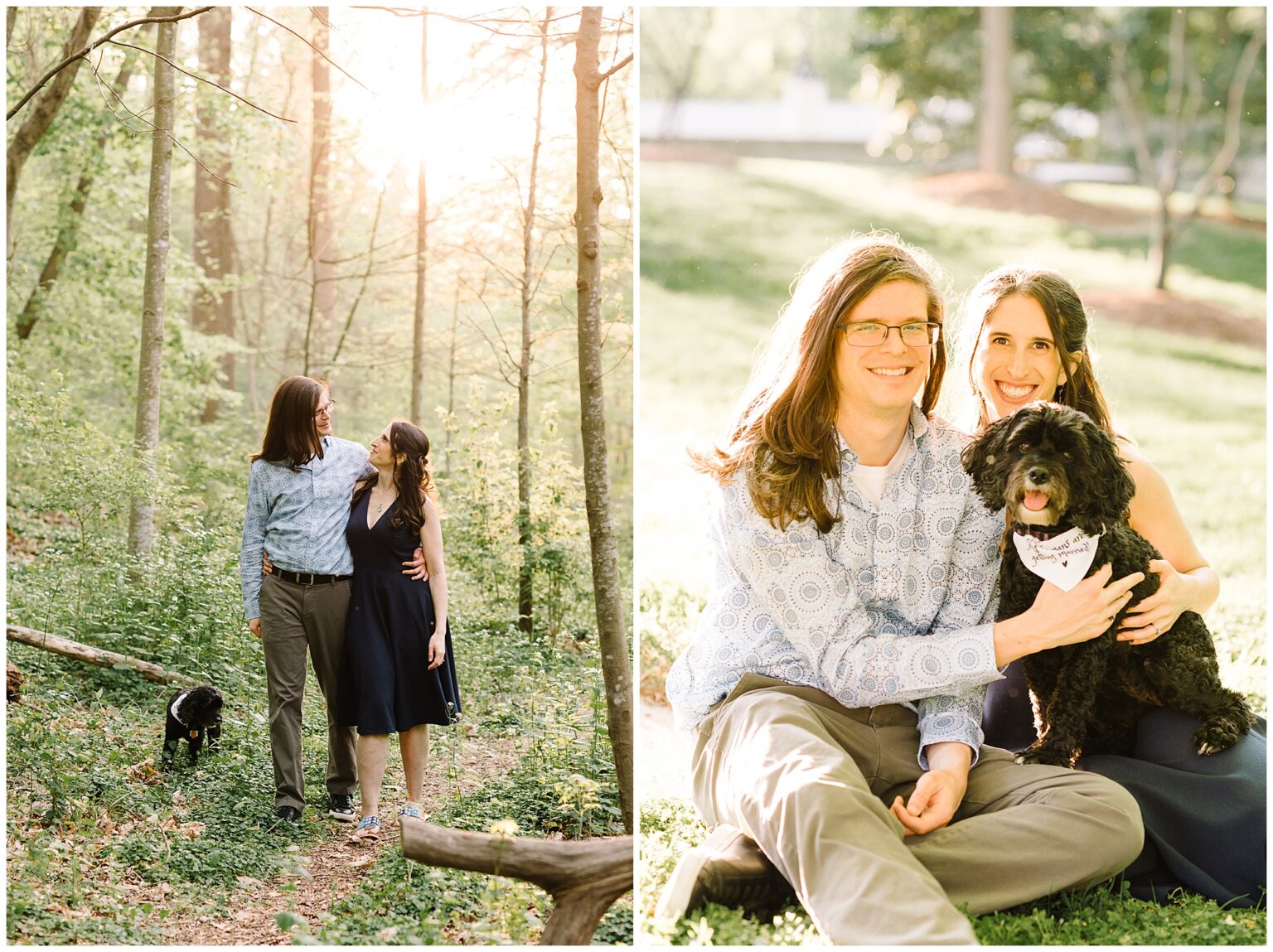LAUREN + STEFFEN // NATIONAL PARK SEMINARY ENGAGEMENT, WASHINGTON D.C ...